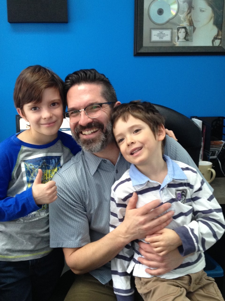 Serge Capistran et ses fils/Mes recherchistes - CJSO