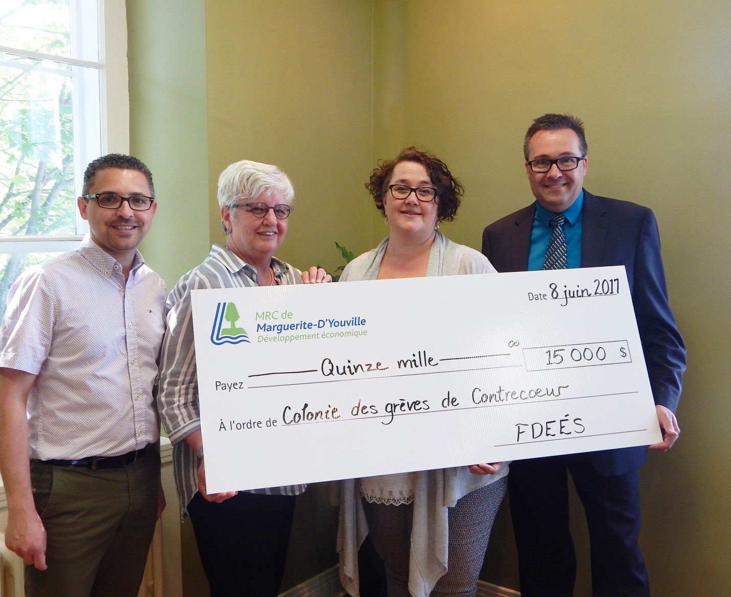 La MRC de Marguerite-D'Youville contribue au projet d'une école de voile - CJSO