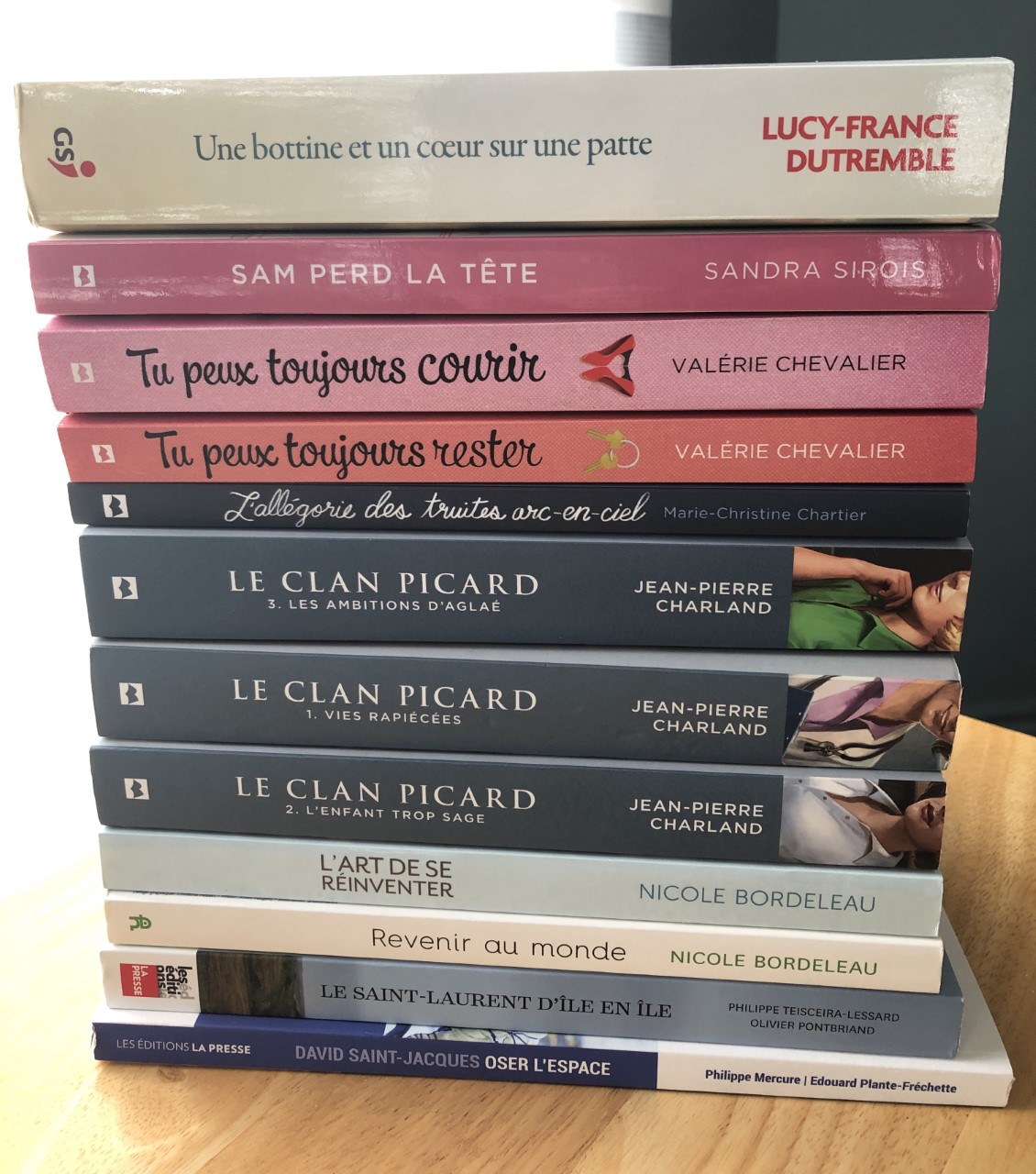 Le 12 août, j'achète un livre québécois : mes livres coup de coeur - CJSO