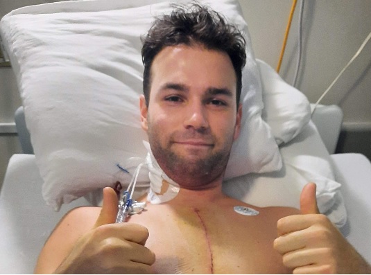 Jonathan Tremblay opéré à coeur ouvert en pleine pandémie - CJSO