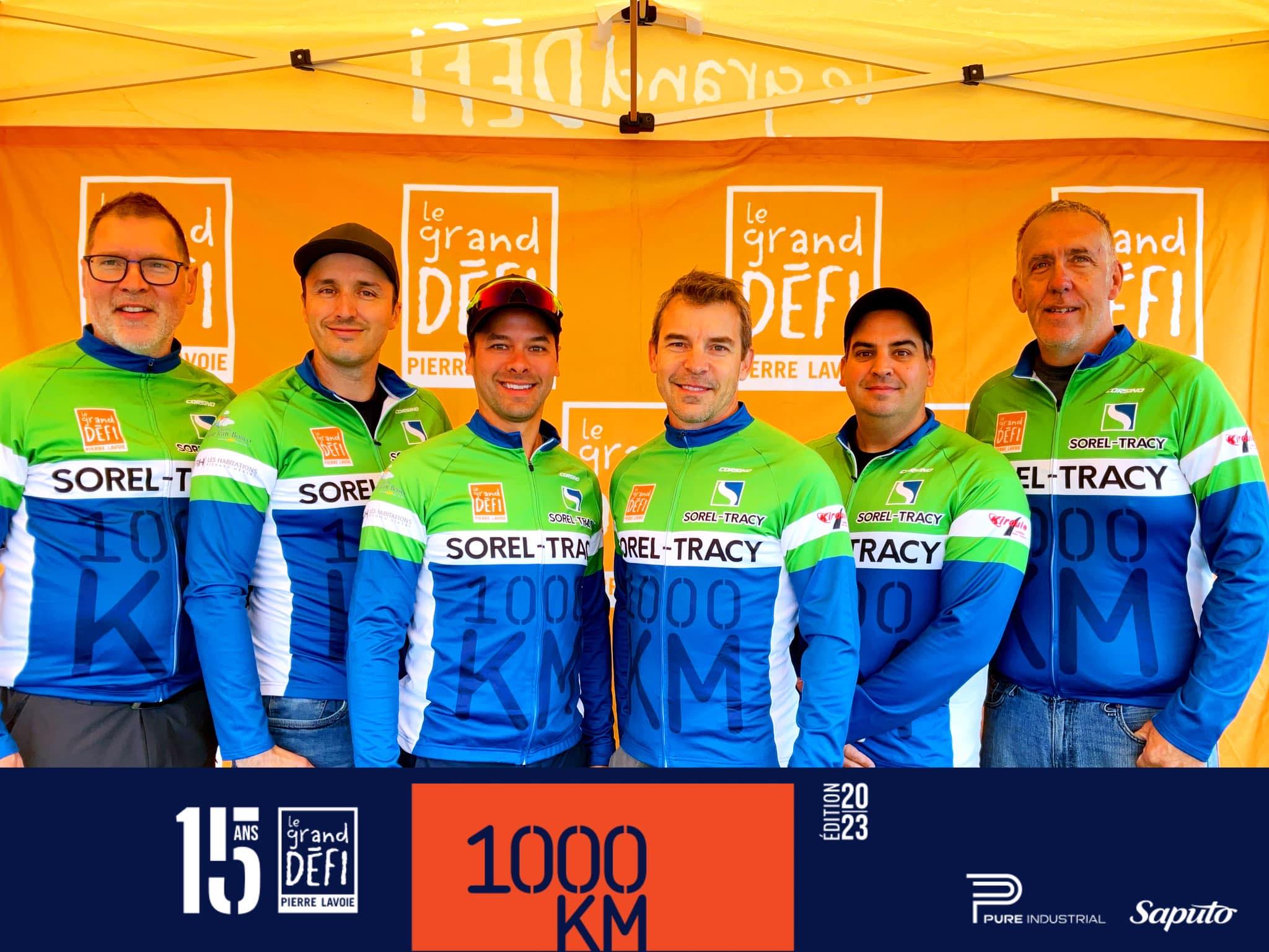 Le Grand défi Pierre Lavoie: Sorel-Tracy sera bien représenté - CJSO