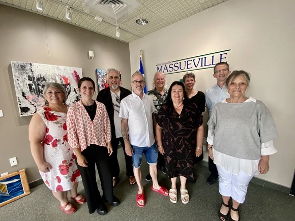 Massueville inaugure sa petite gallerie - CJSO