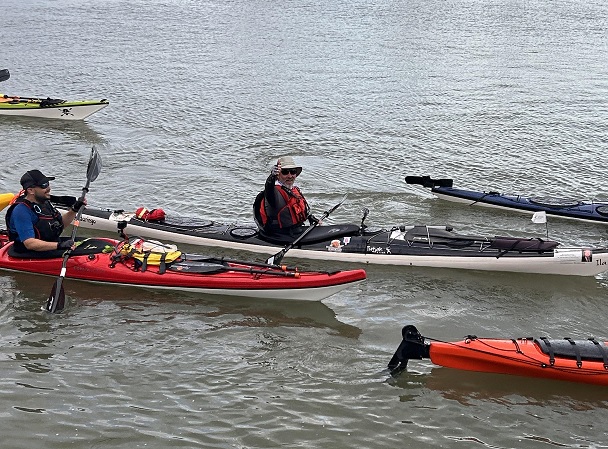 Richard Gauthier pagaie de Montréal à Sorel-Tracy - CJSO