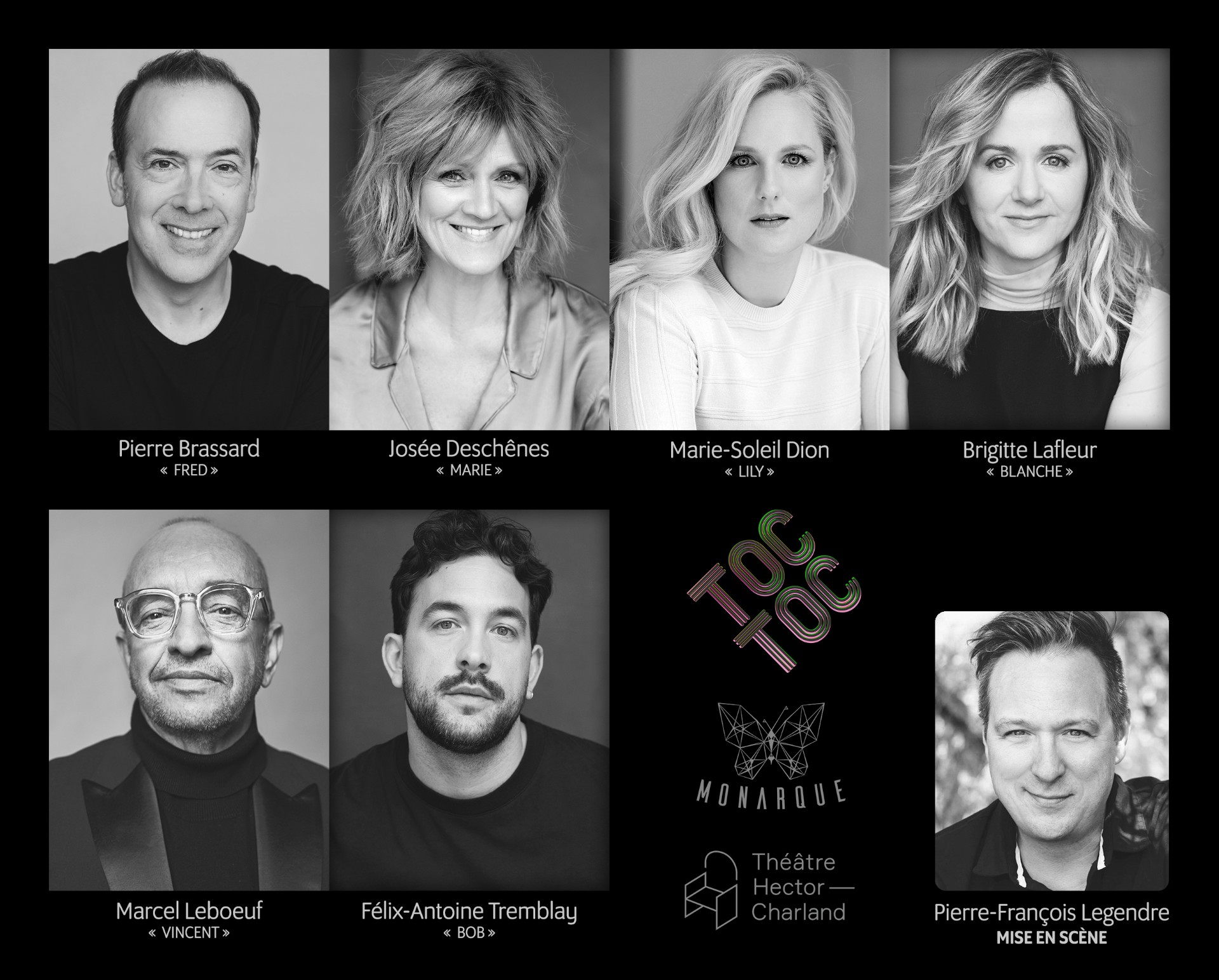 La pièce TOC TOC présentée à l'été 2025 au Théâtre Hector-Charland à l'Assomption - CJSO